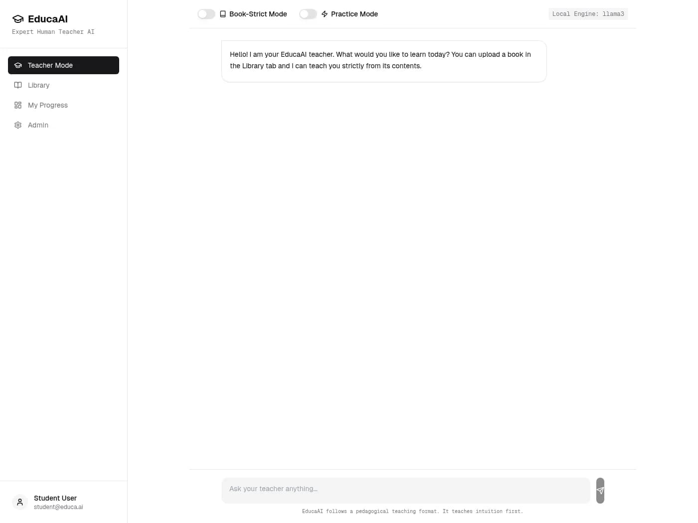 EducaAI Teacher App
