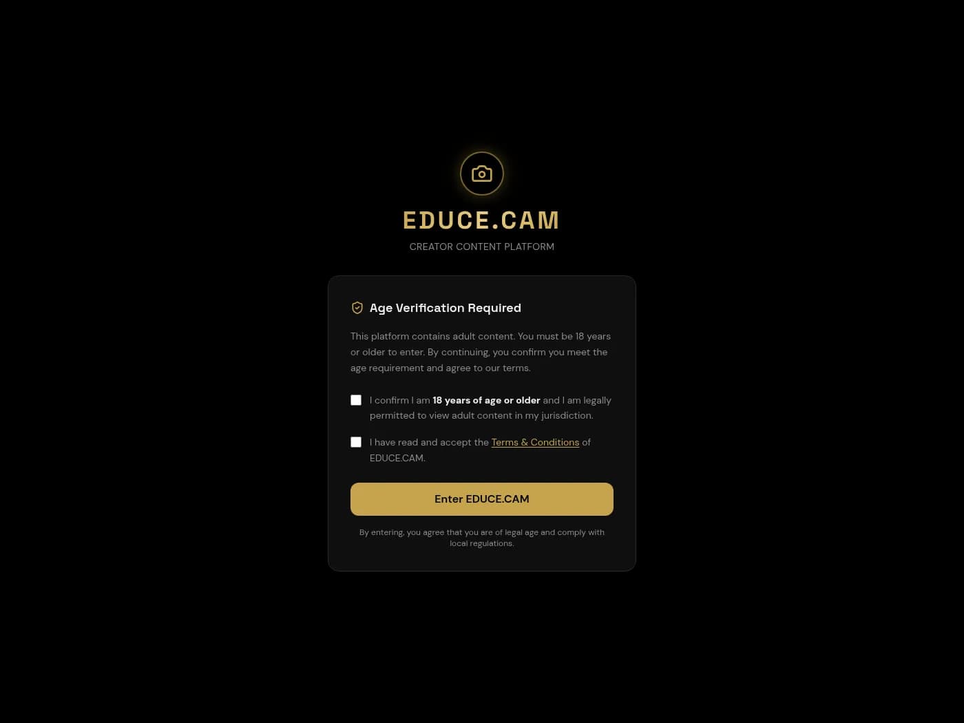 EDUCE.CAM Video Platform
