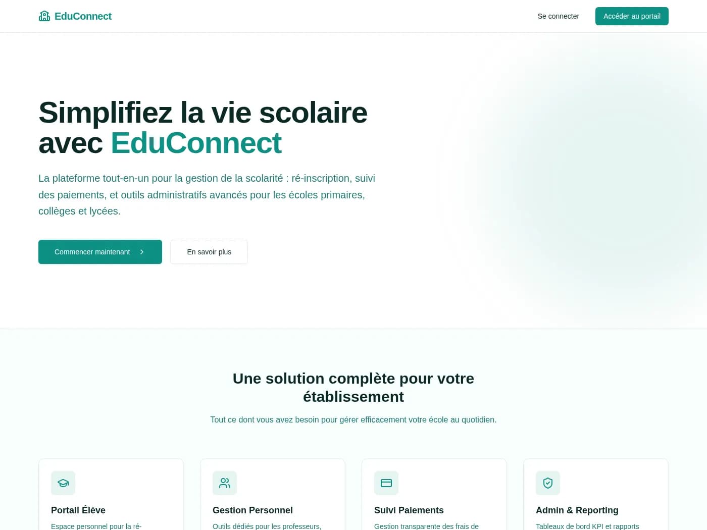 EduConnect Platform