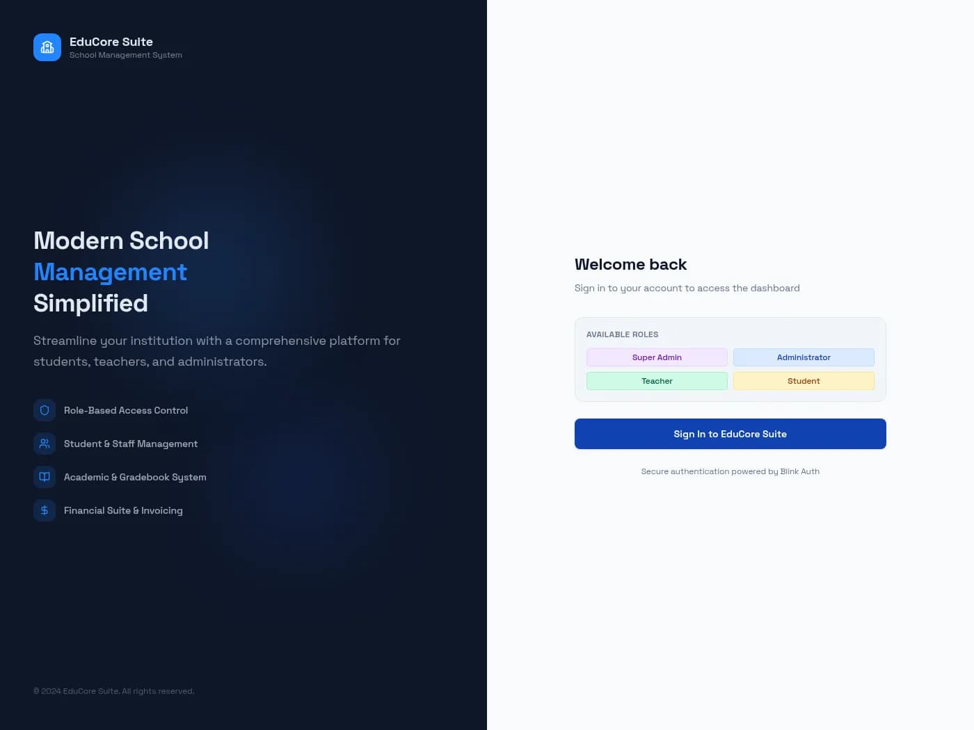 EduCore Suite