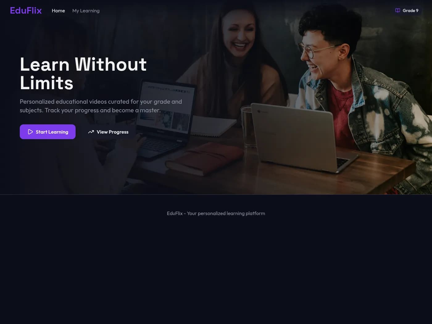 EduFlix Learning Portal