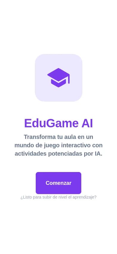 EduGame AI Classroom