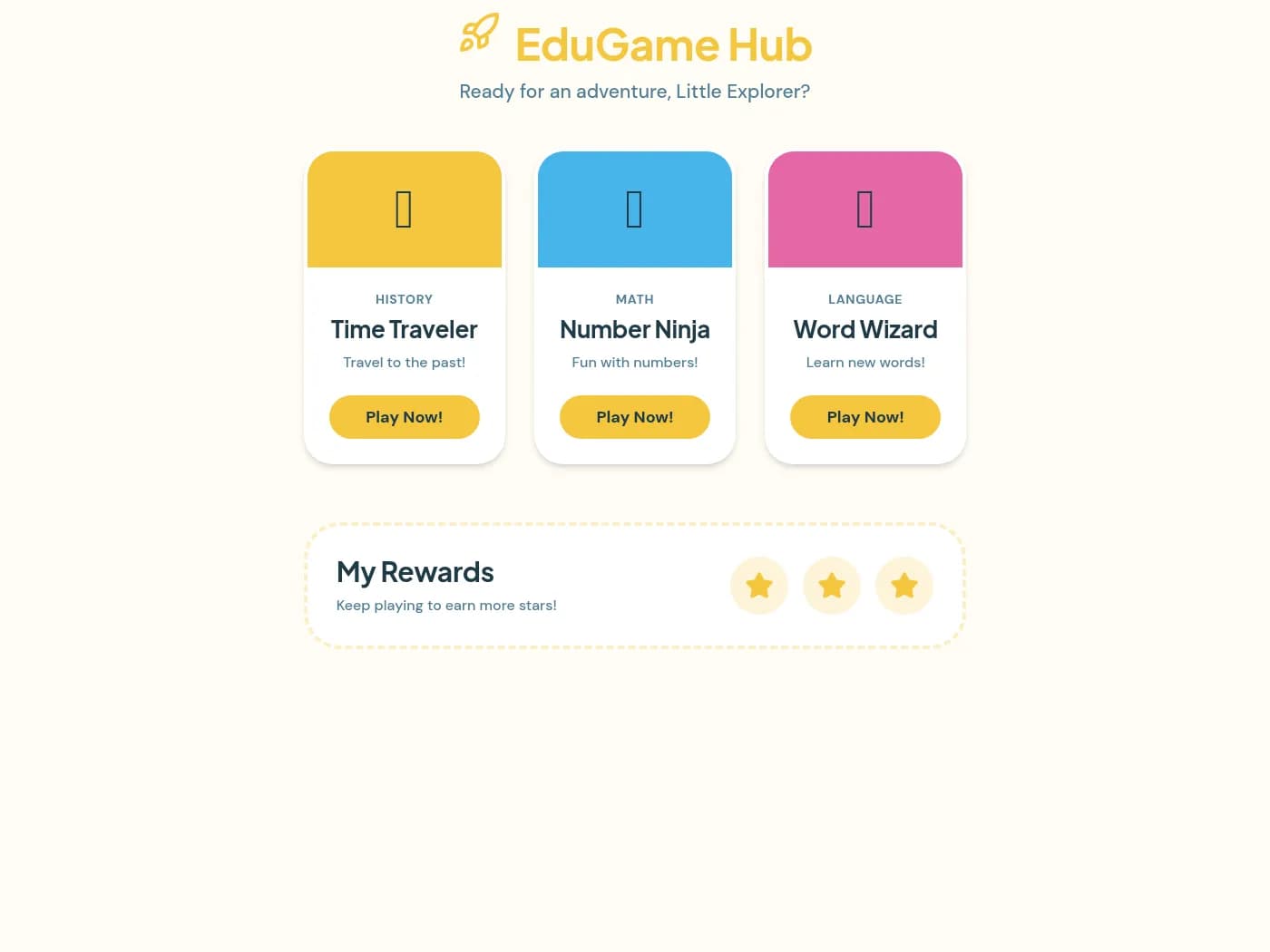 EduGame Hub