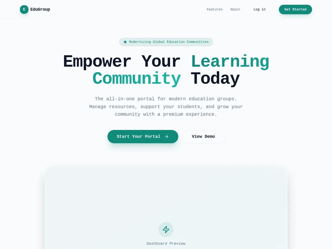 EduGroup Portal