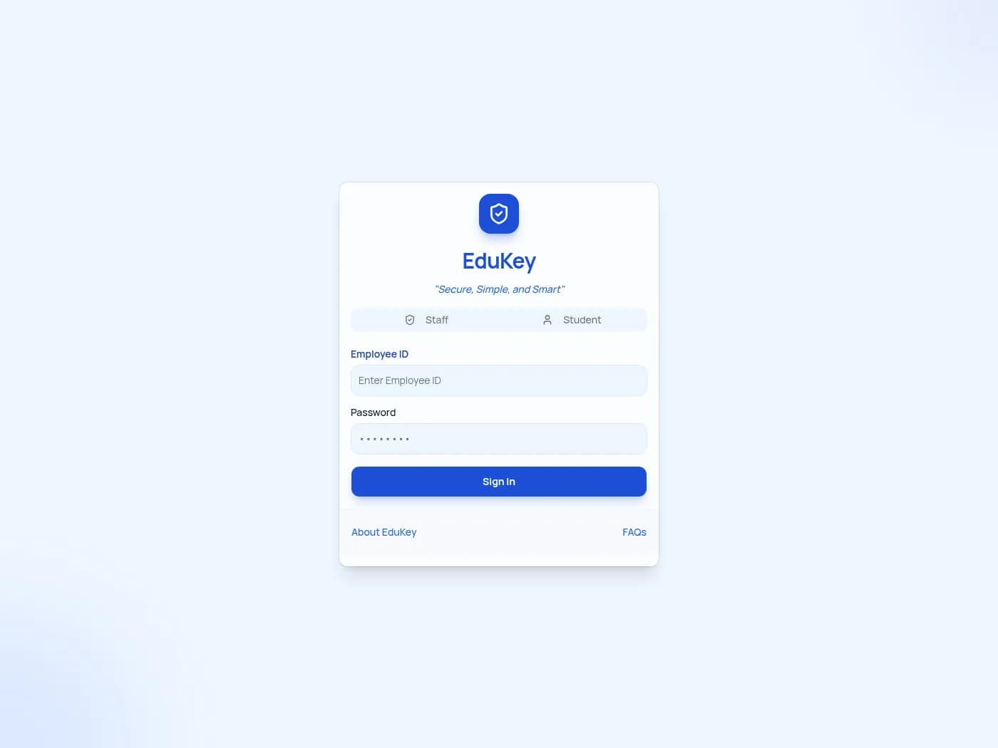 EduKey Document Portal