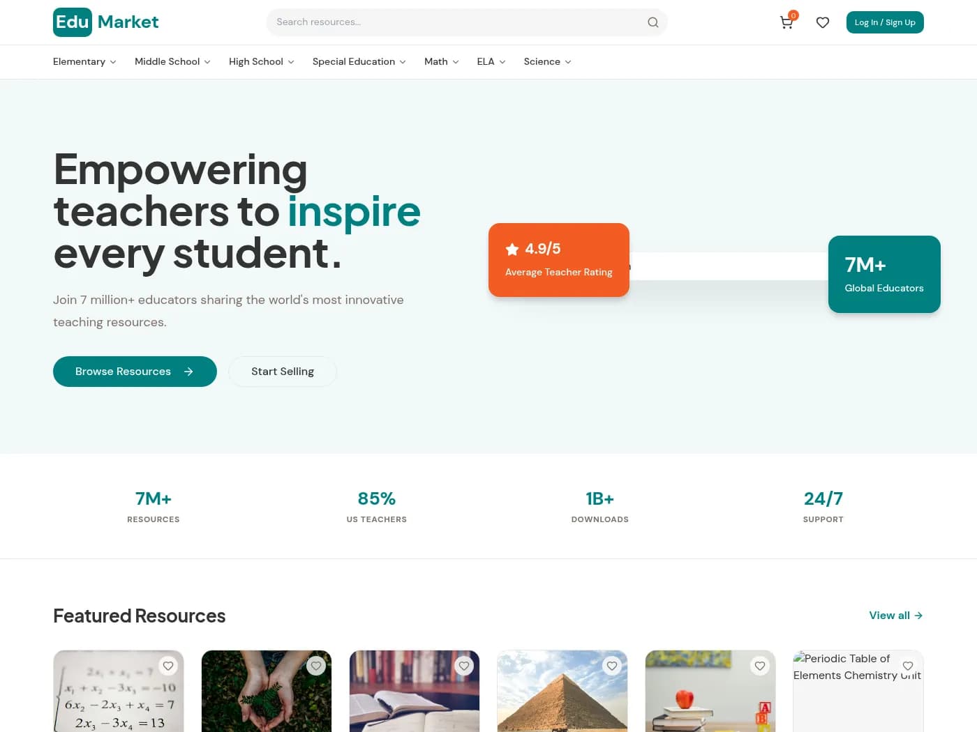EduMarket Clone