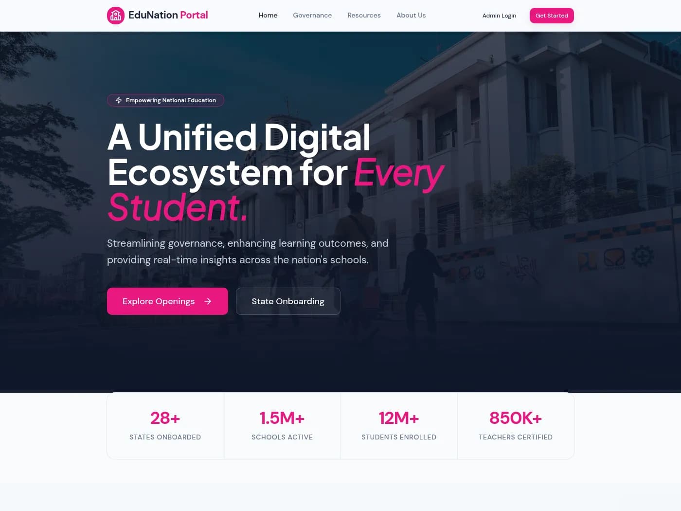EduNation Portal