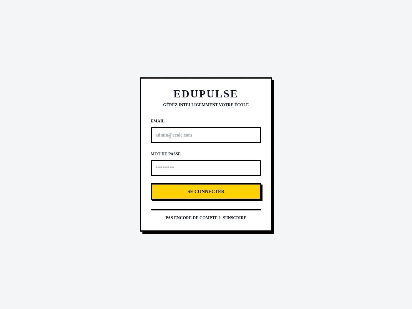 EduPulse School SaaS
