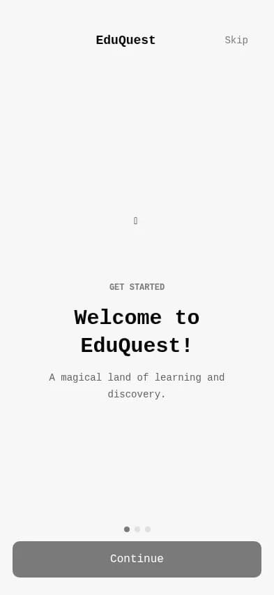 EduQuest Kids Adventure