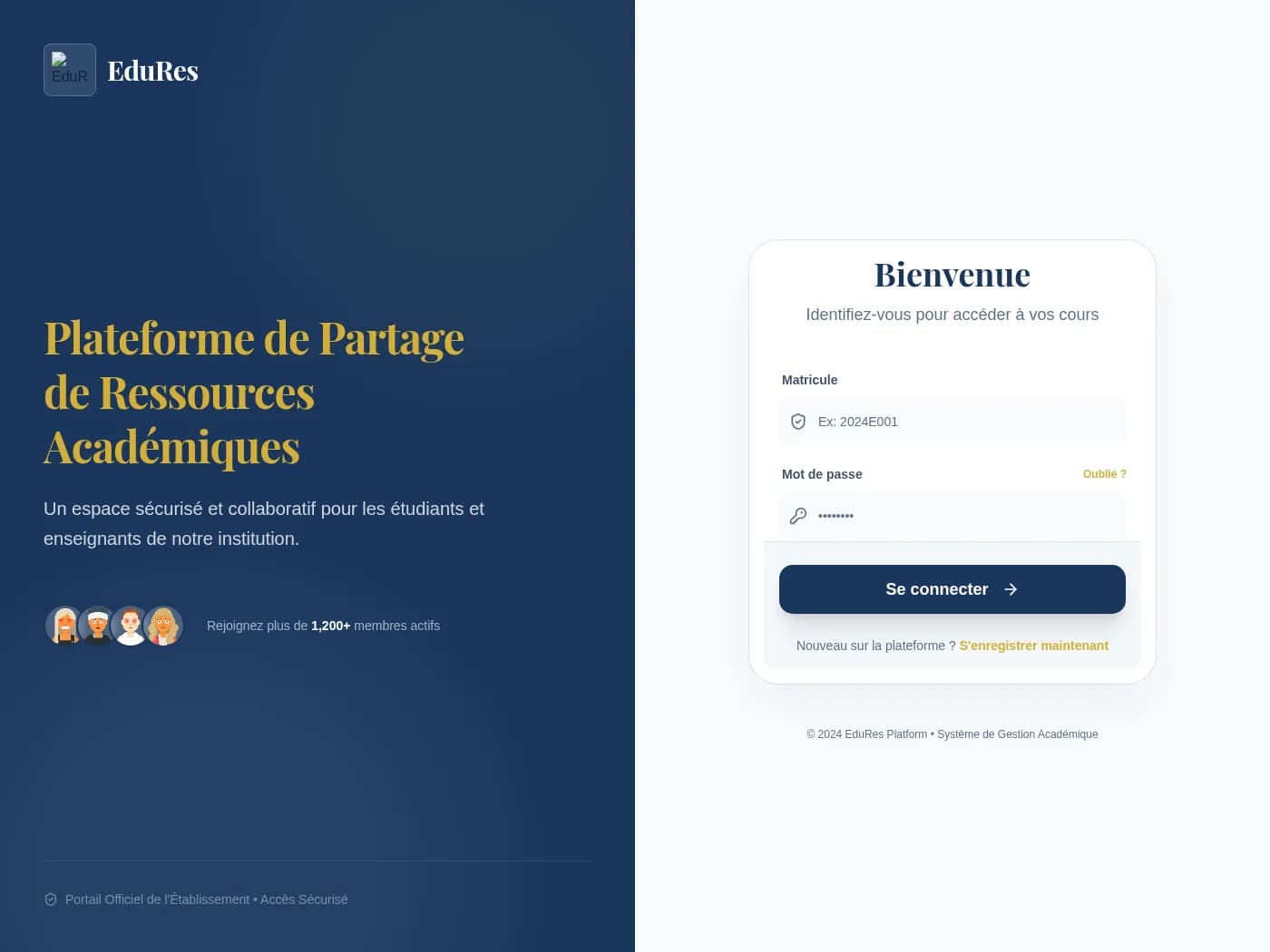 EduRes Platform