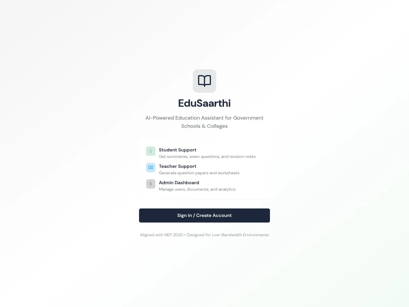 EduSaarthi AI Assistant