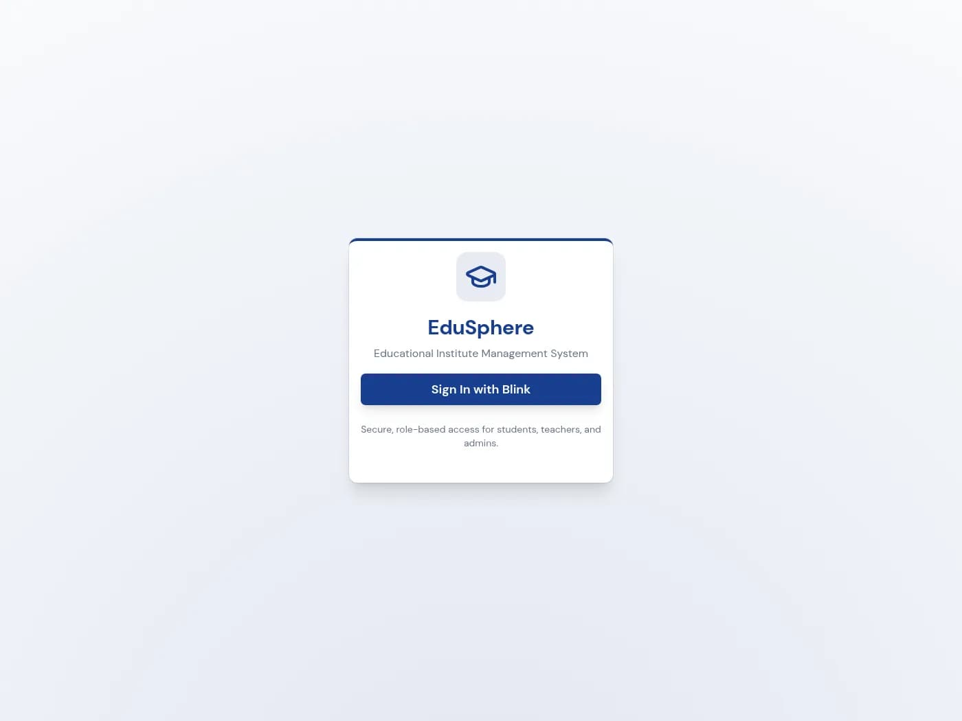 EduSphere Manager