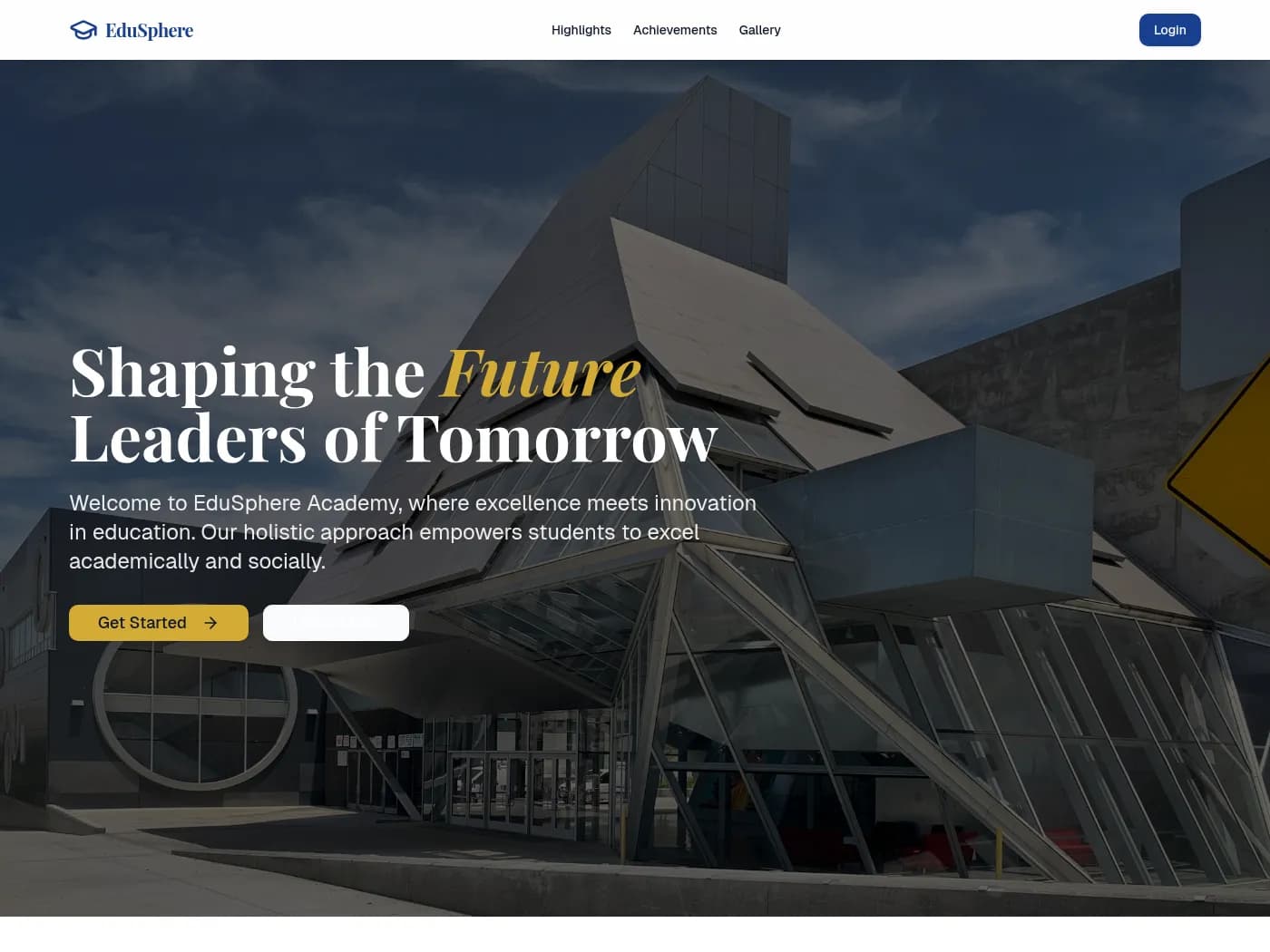 EduSphere School Portal
