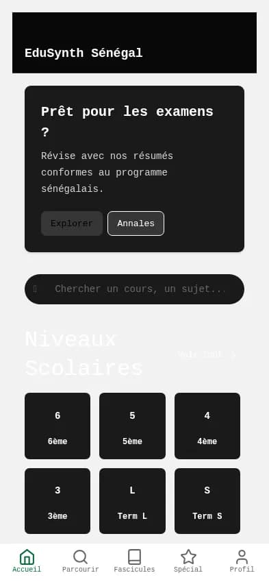 EduSynth Senegal