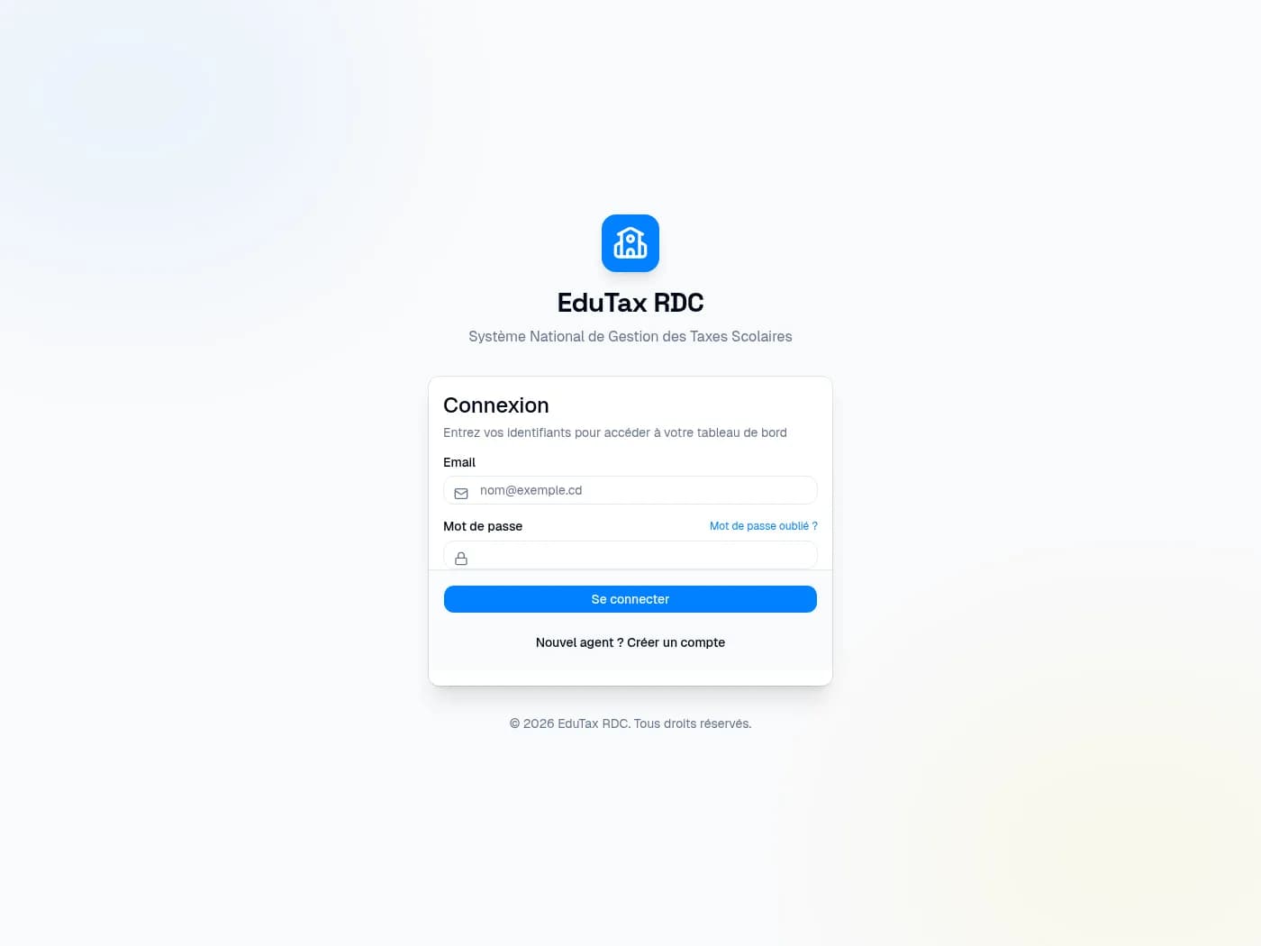 EduTax RDC Manager