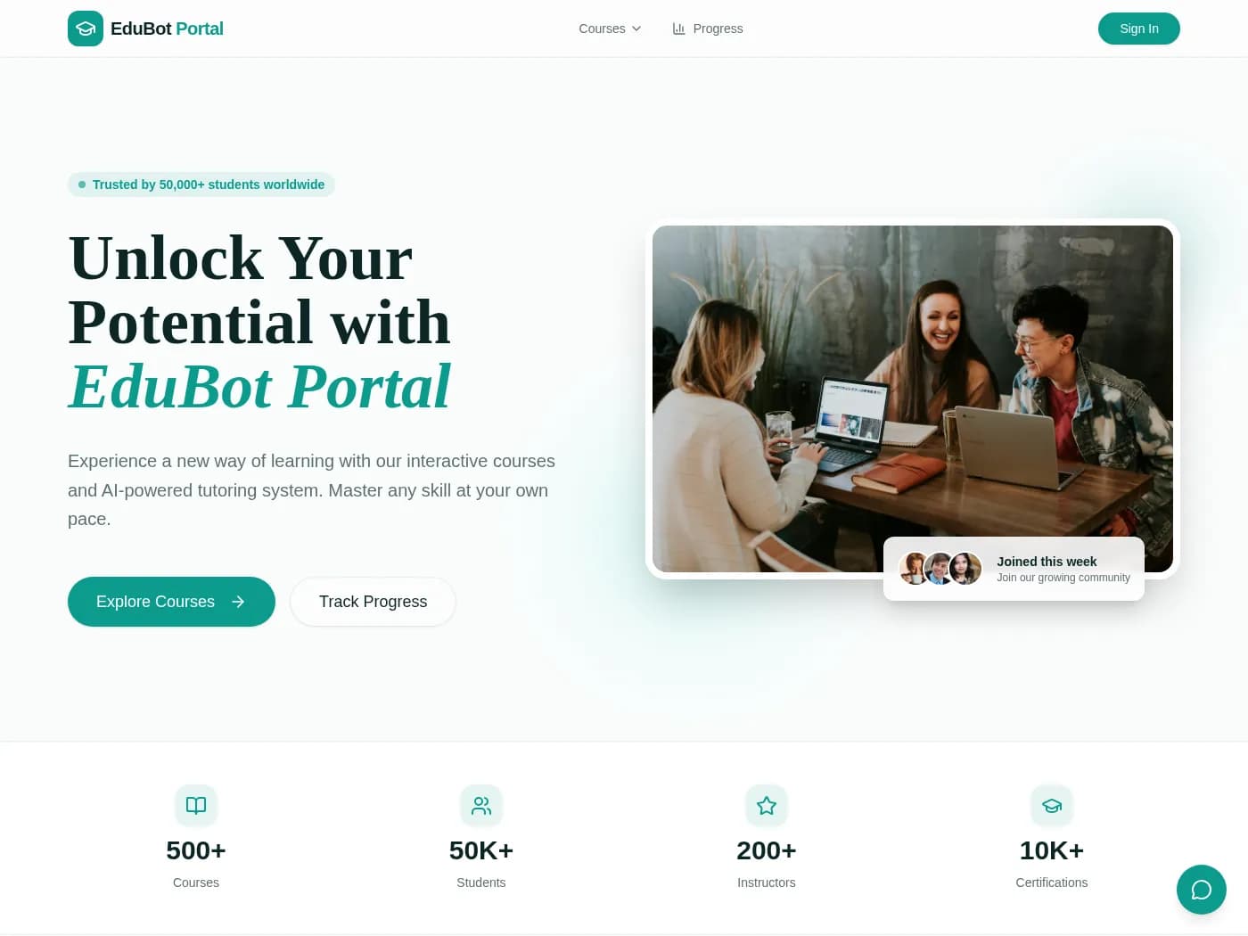 EduBot Portal