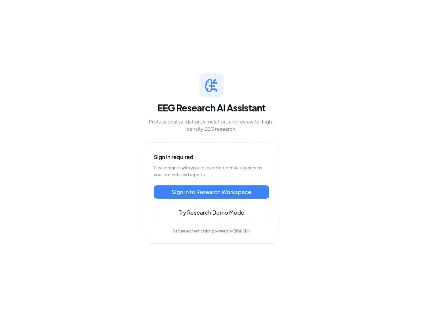 EEG Research AI Assistant