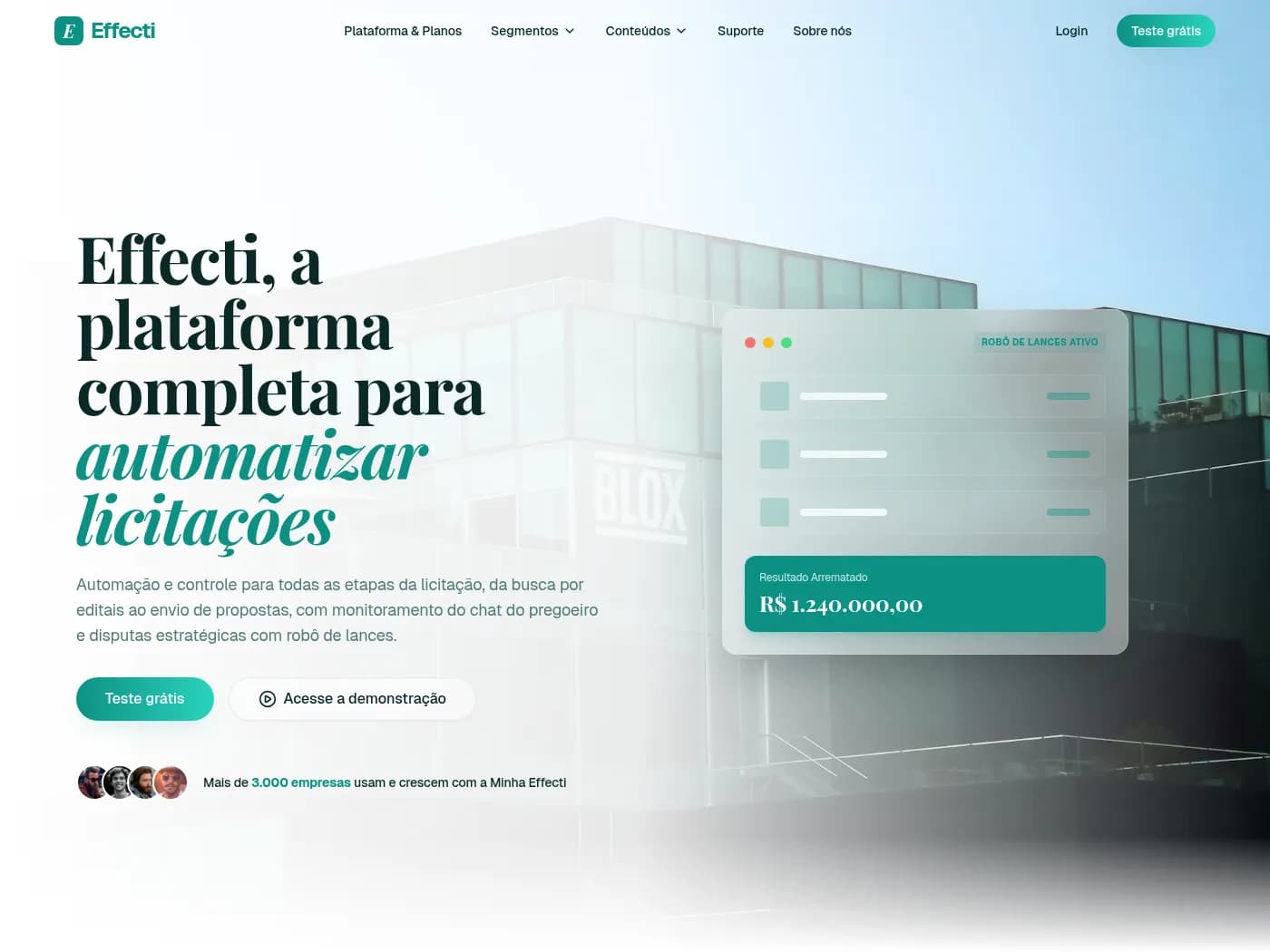 Effecti Web Clone