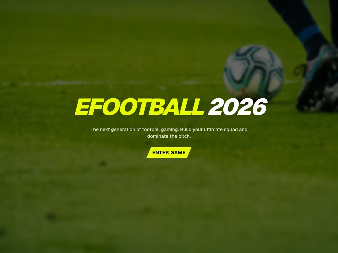 eFootball 2026 Clone