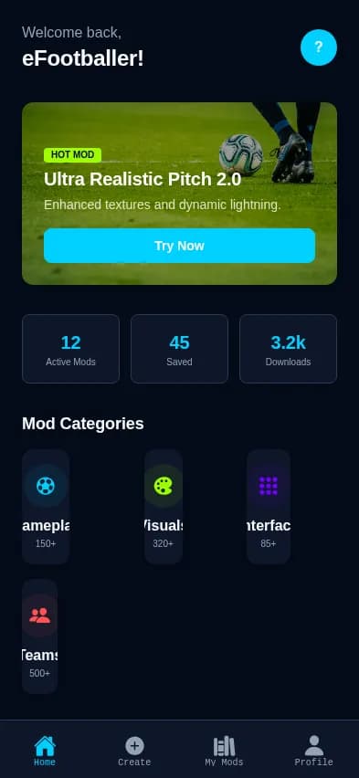 eFootball Mod Creator