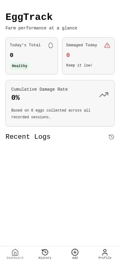 Egg Collection Tracker