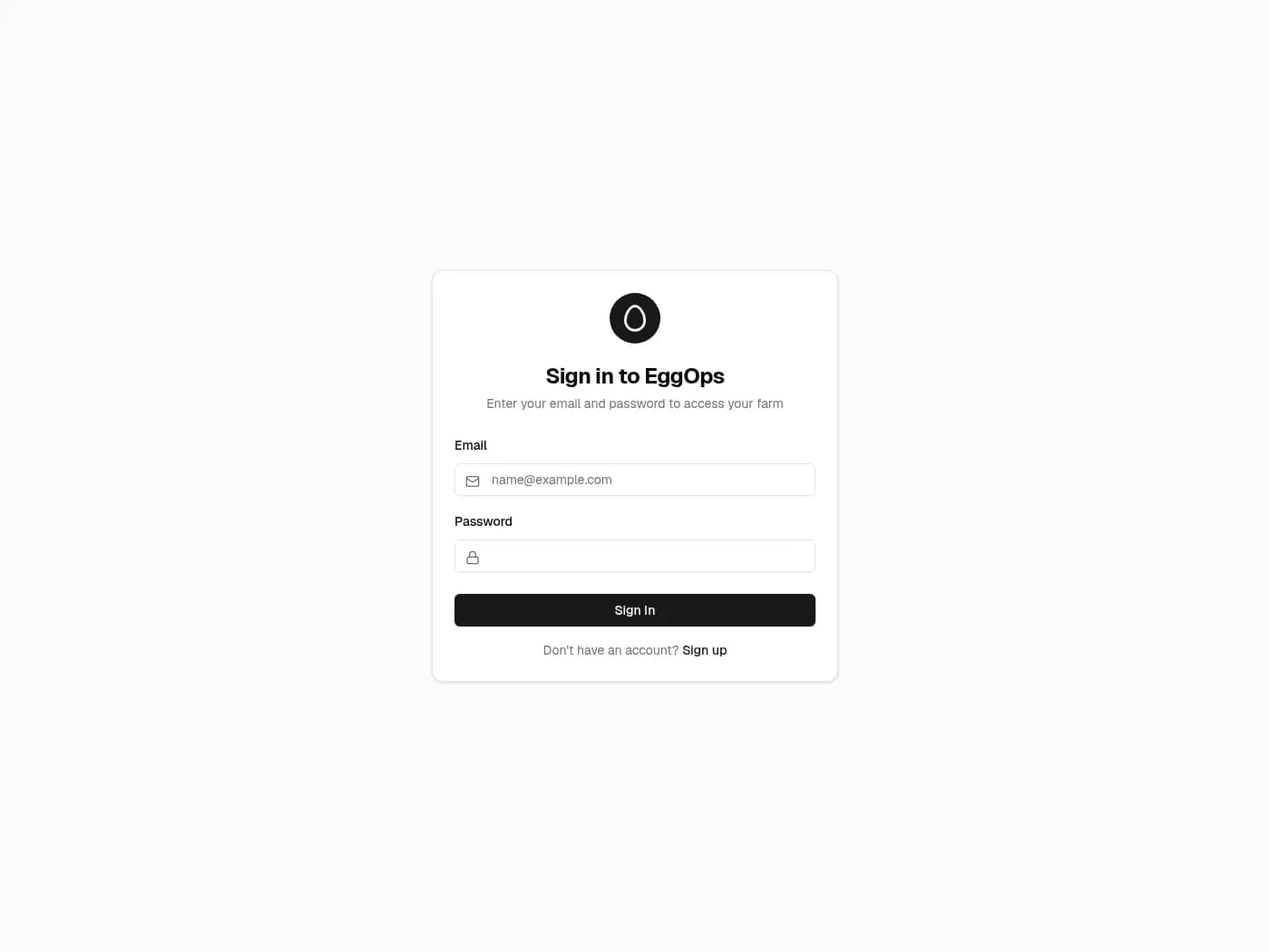 EggOps Tracker