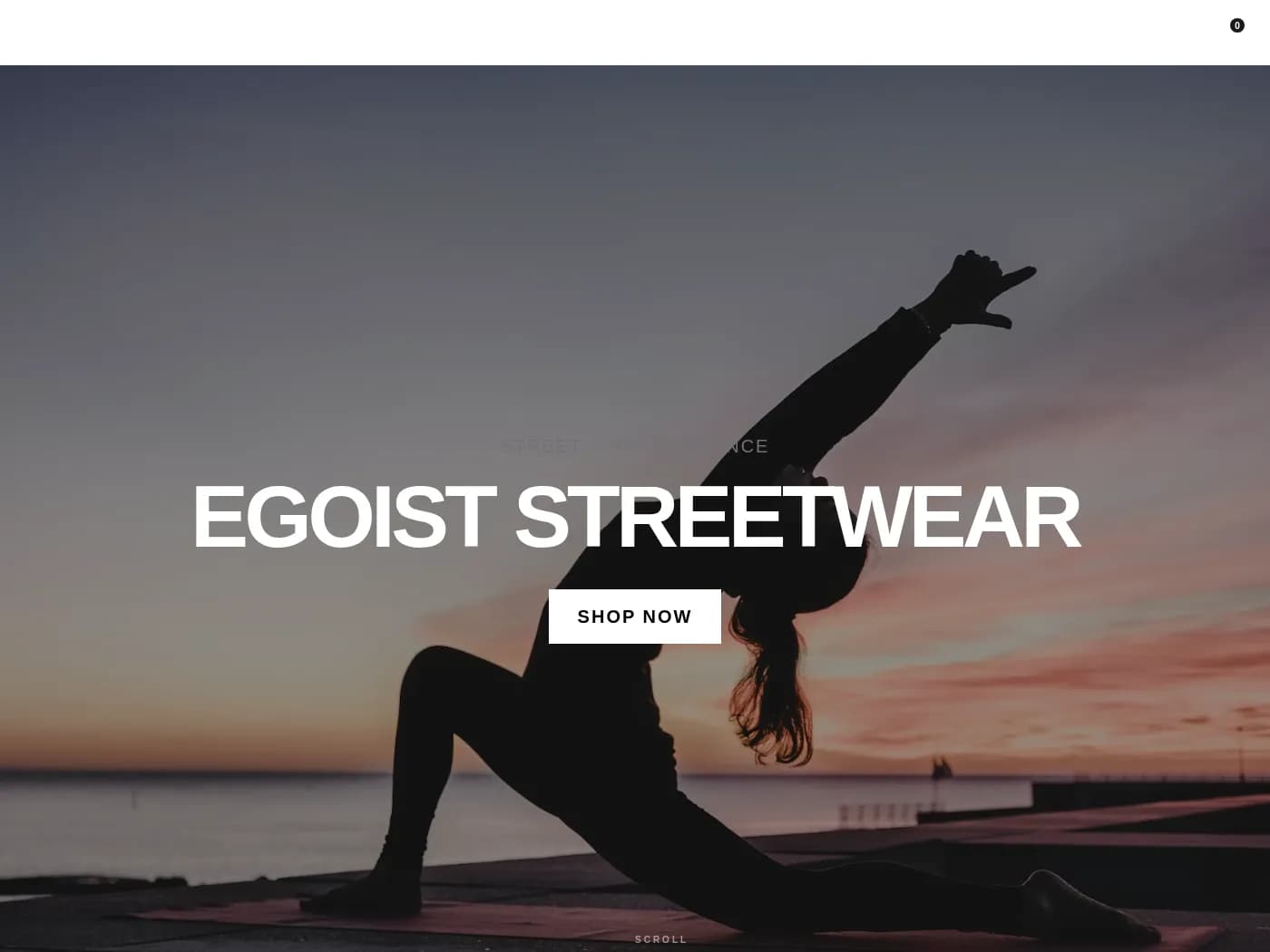 EGOIST Streetwear Site