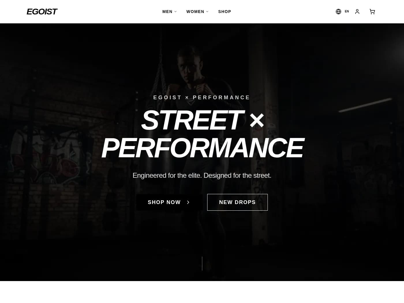 EGOIST E-Commerce Launch