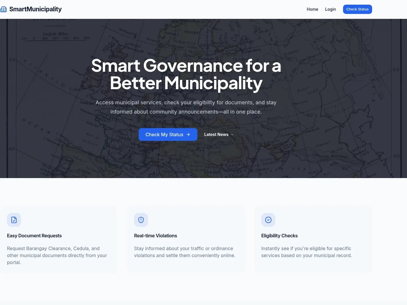 Smart Municipality Portal