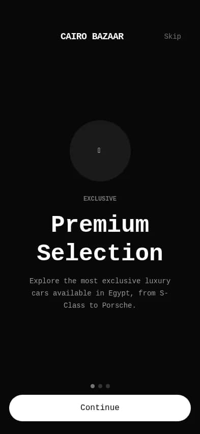 Cairo Car Bazaar