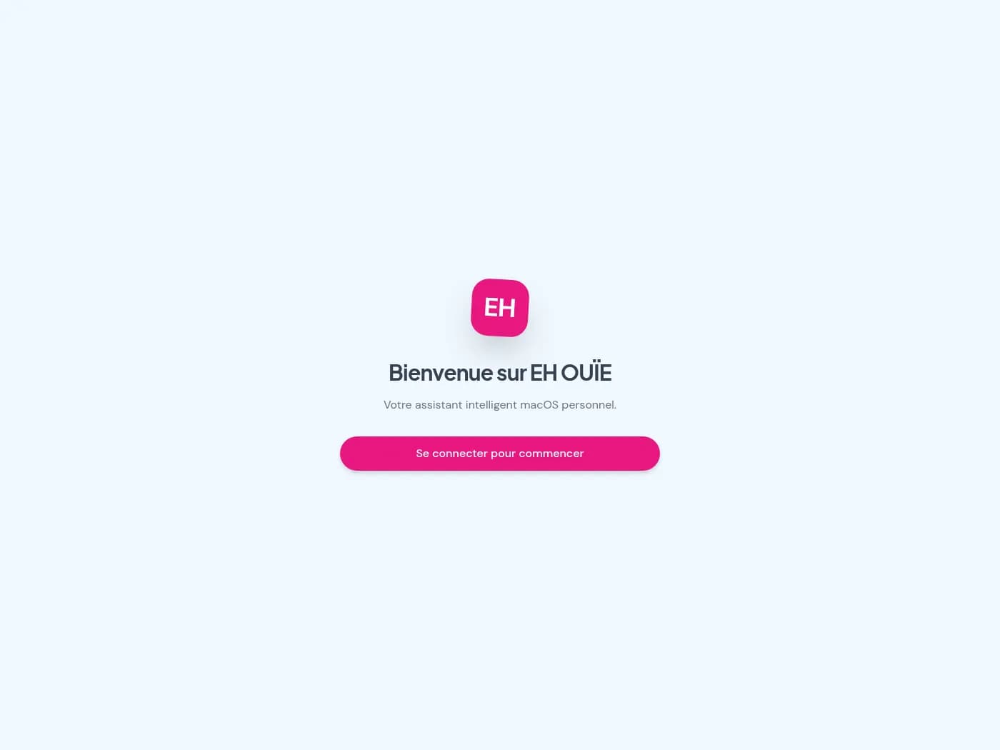 EH OUÏE AI Desktop