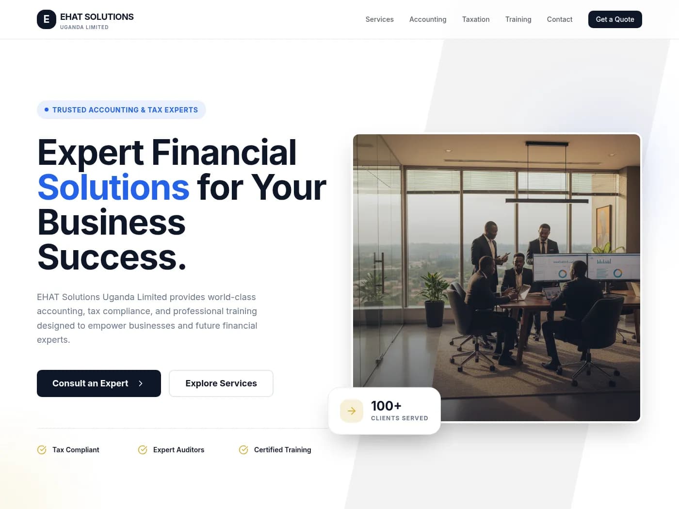 EHAT Solutions Site