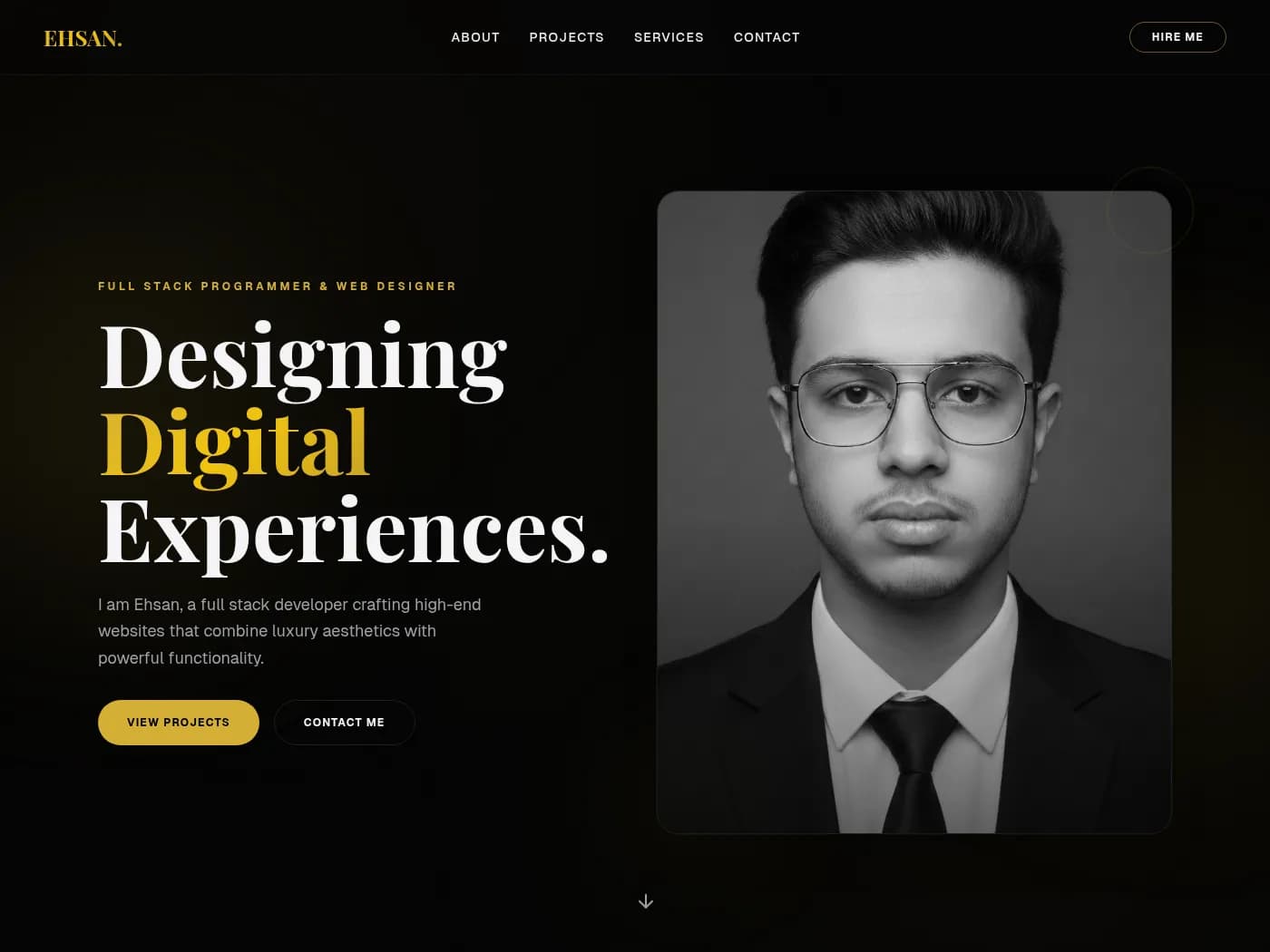 Ehsan Portfolio Site