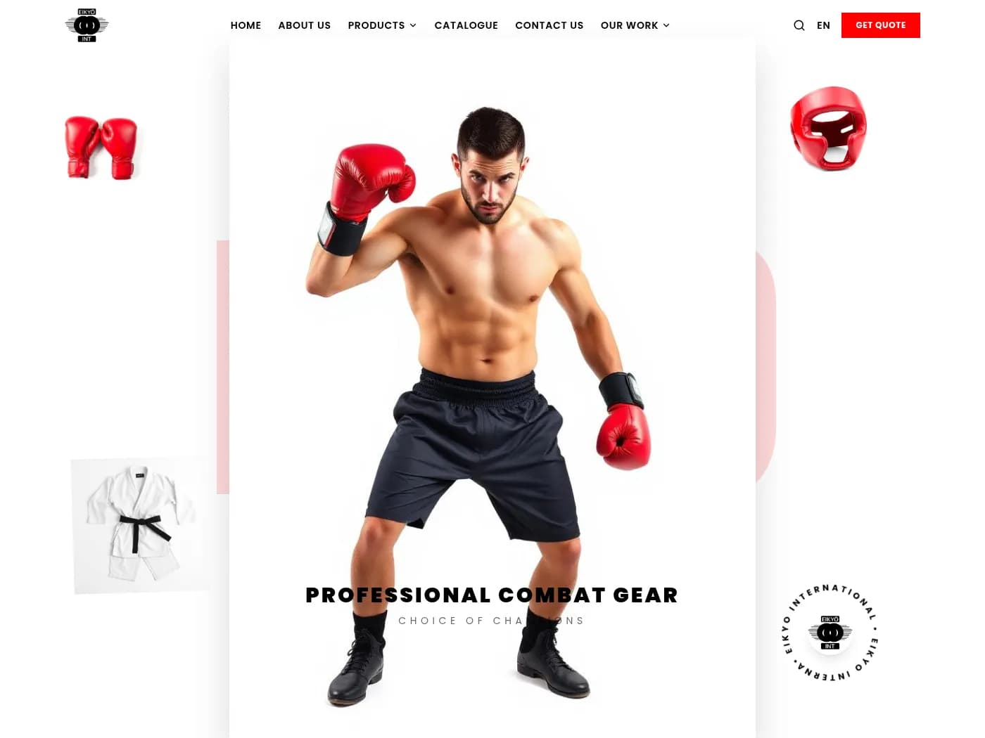 EIKYO Landing Page