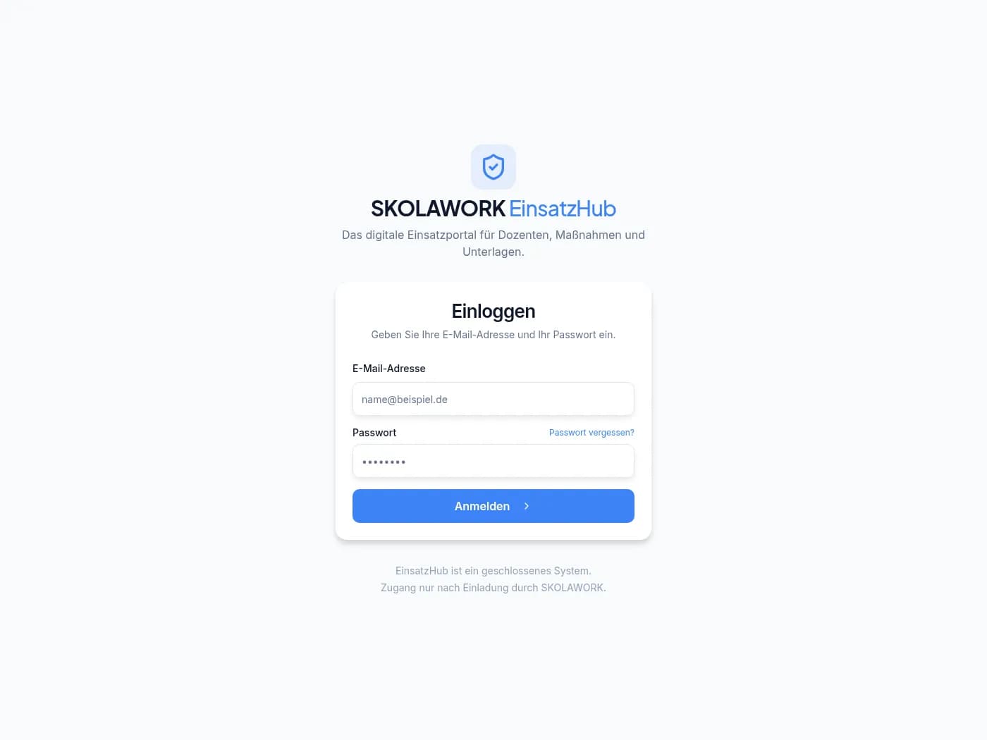 SKOLAWORK EinsatzHub