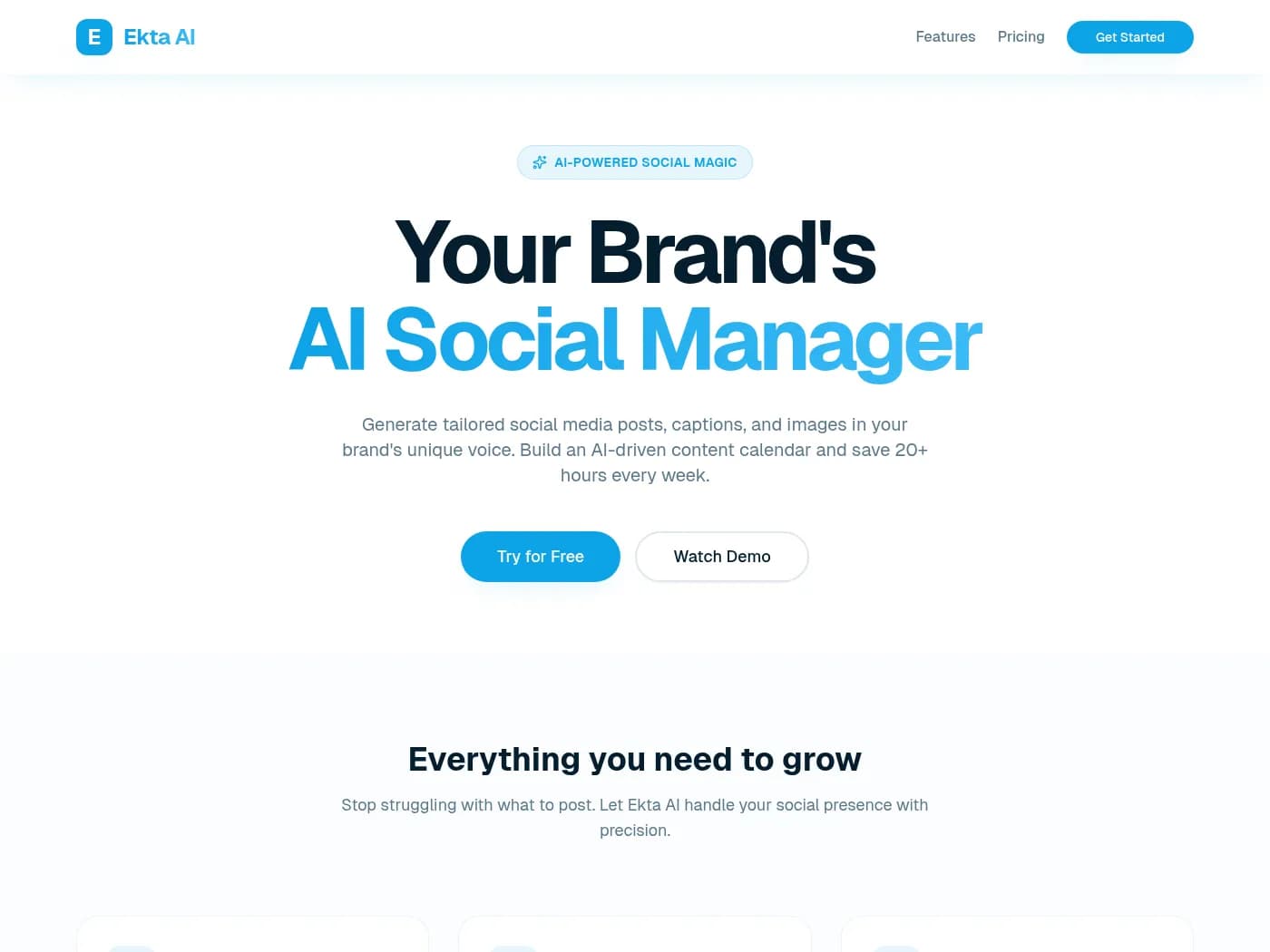 AI Social Manager