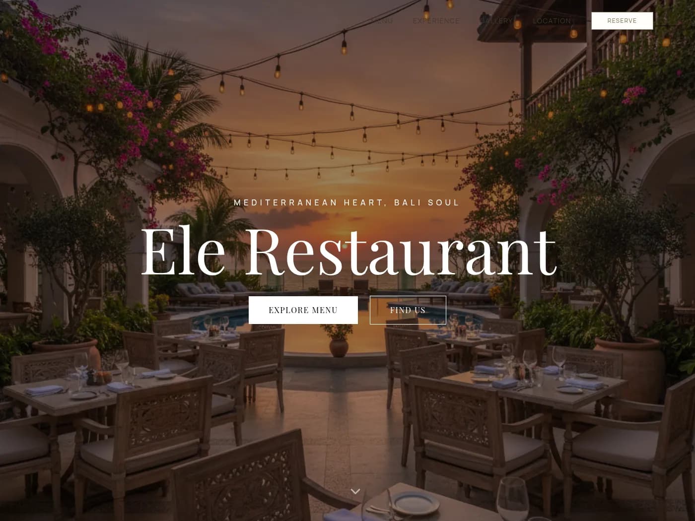 Ele Restaurant Showcase