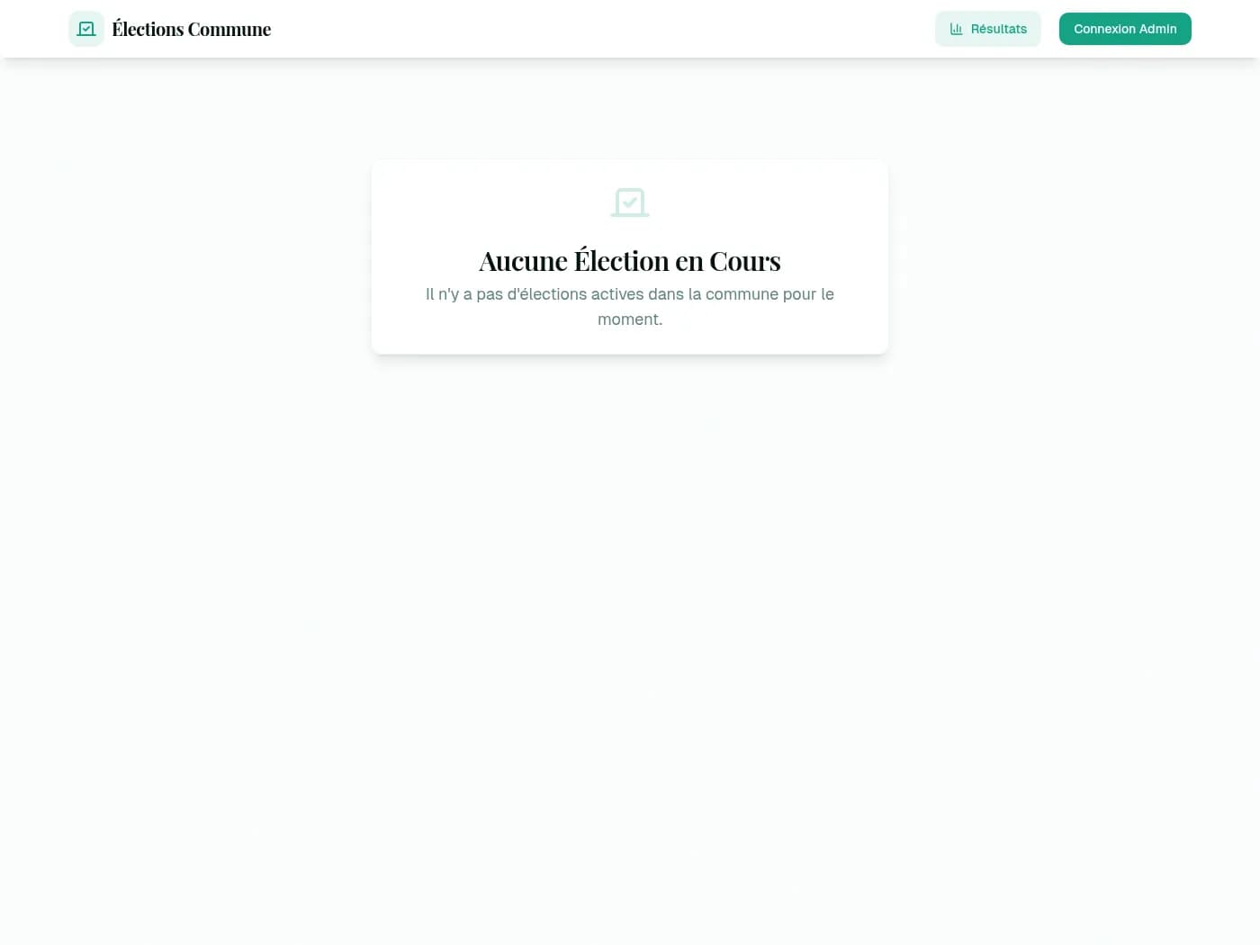 Commune Elections Manager