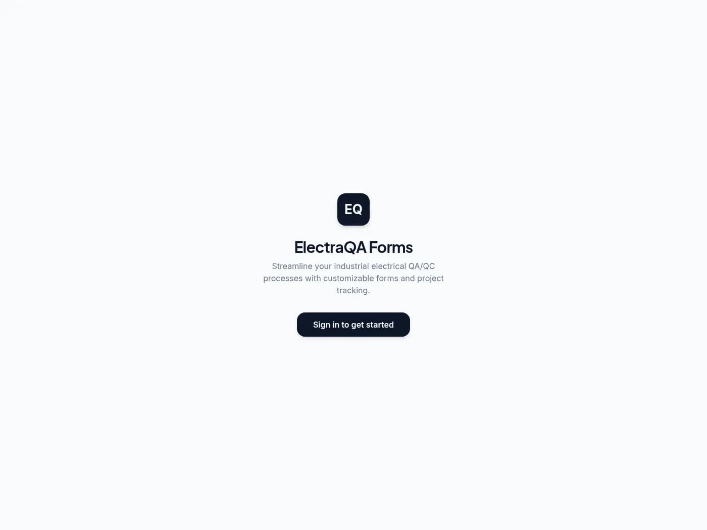 ElectraQA Forms