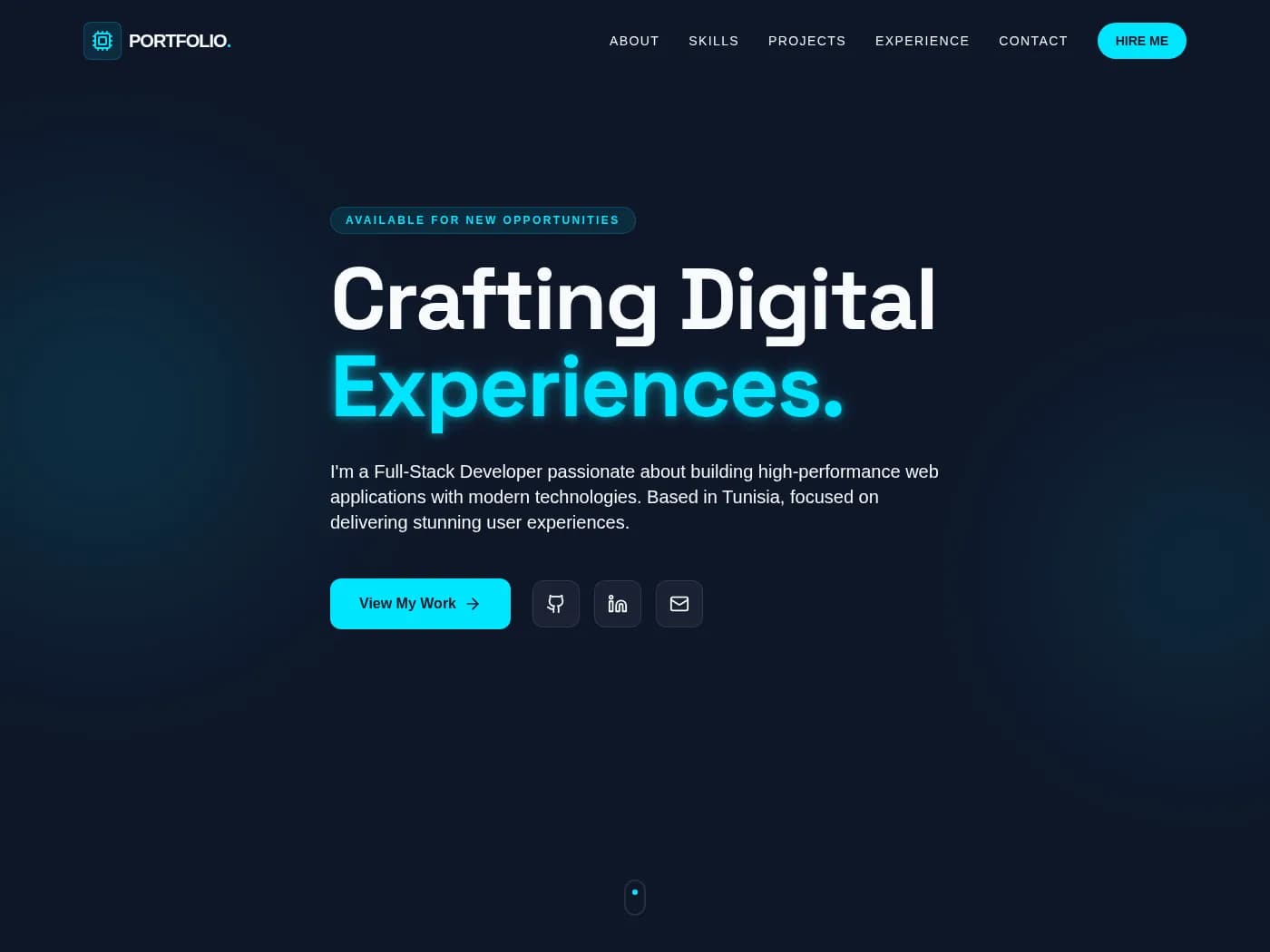Blue Electric Portfolio