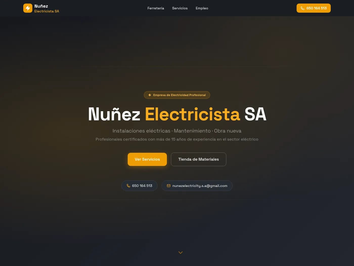 Nuñez Electricista Web