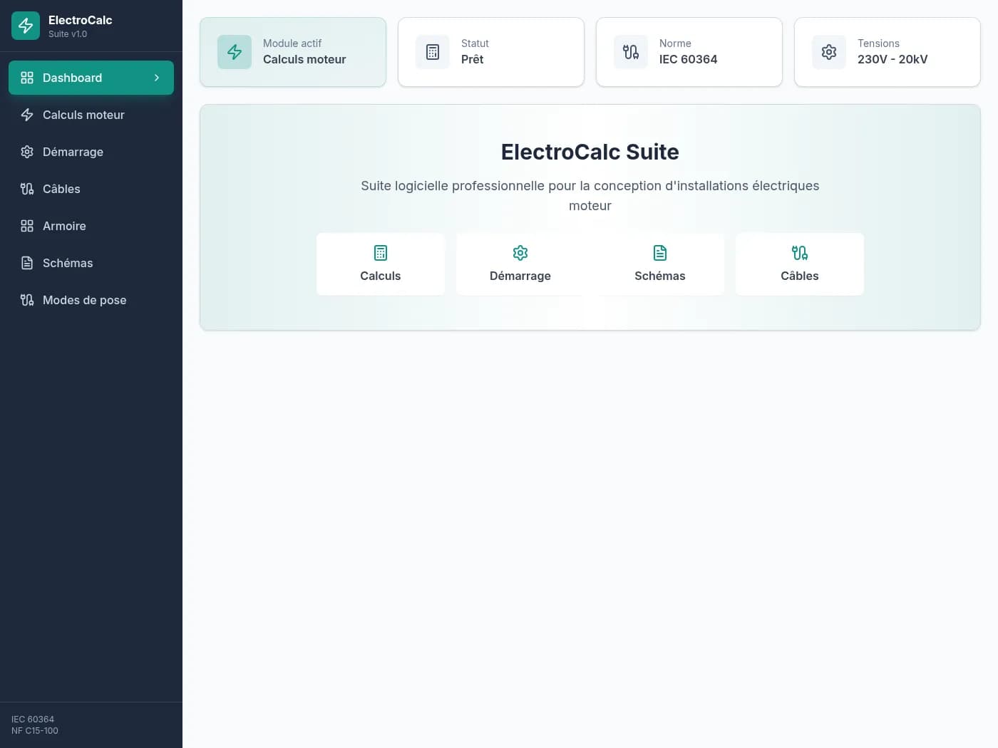 ElectroCalc Suite
