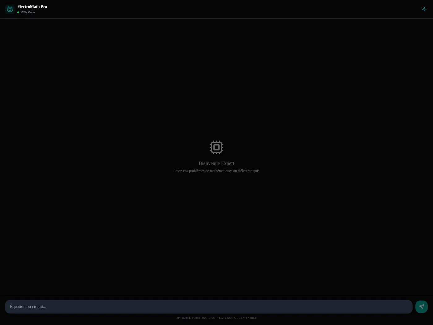 ElectroMath Pro PWA