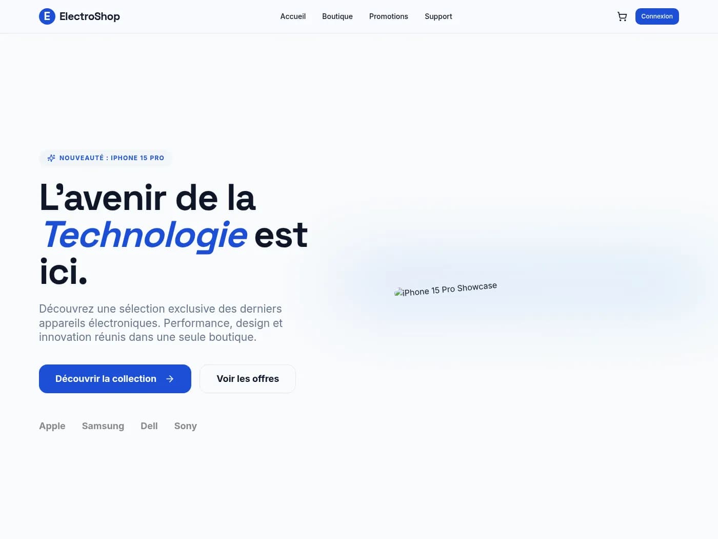 ElectroShop Online