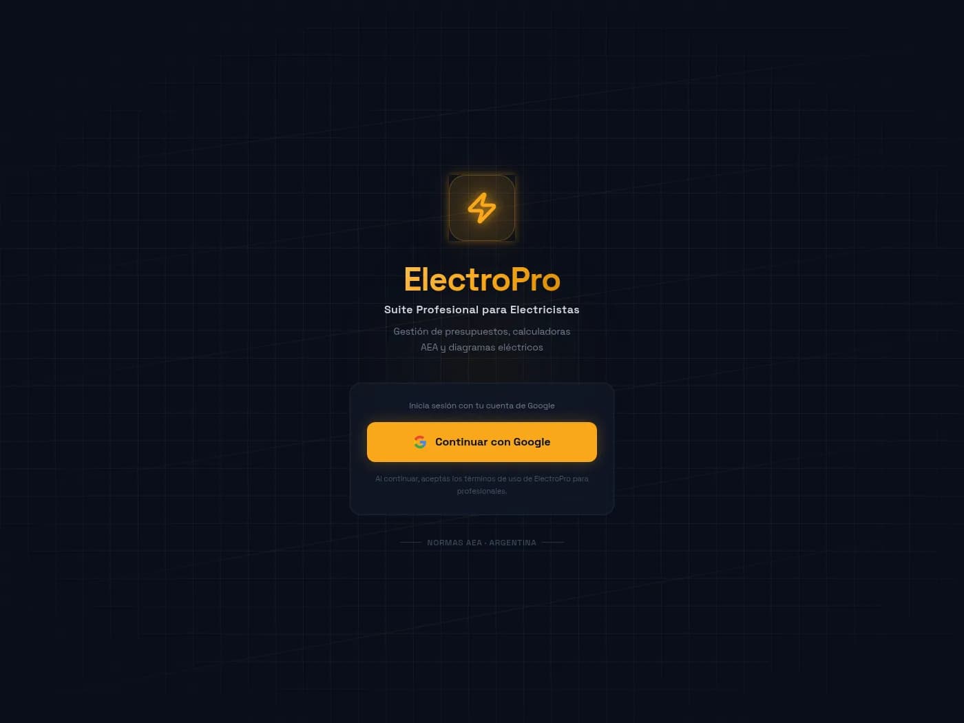 ElectroPro Web Suite