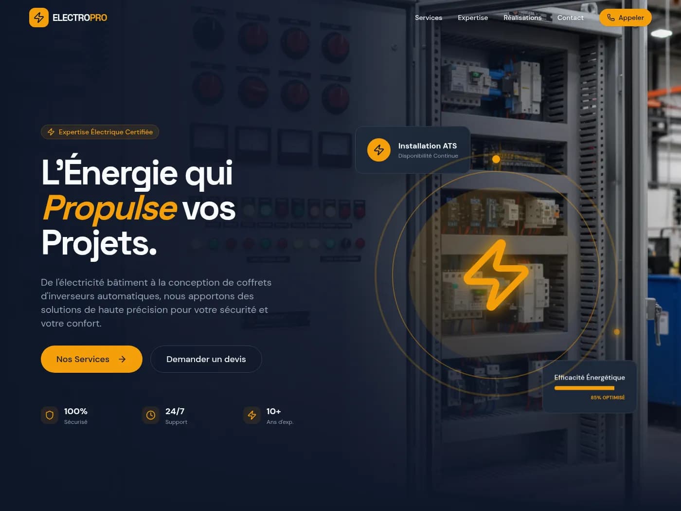 ElectroPro Web Portal