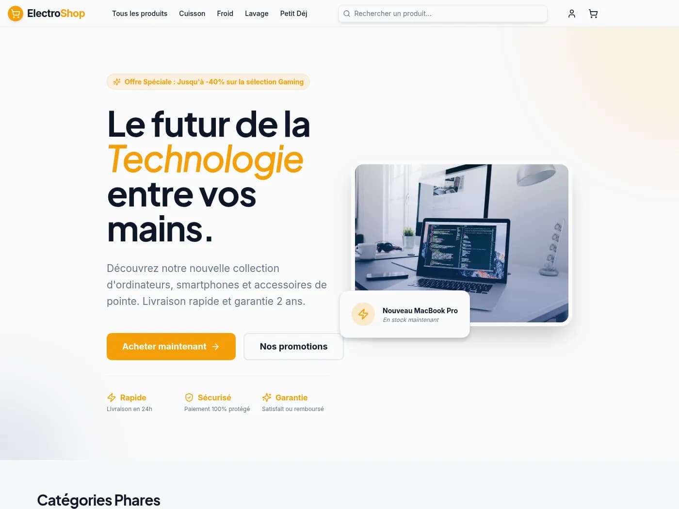 ElectroShop Online