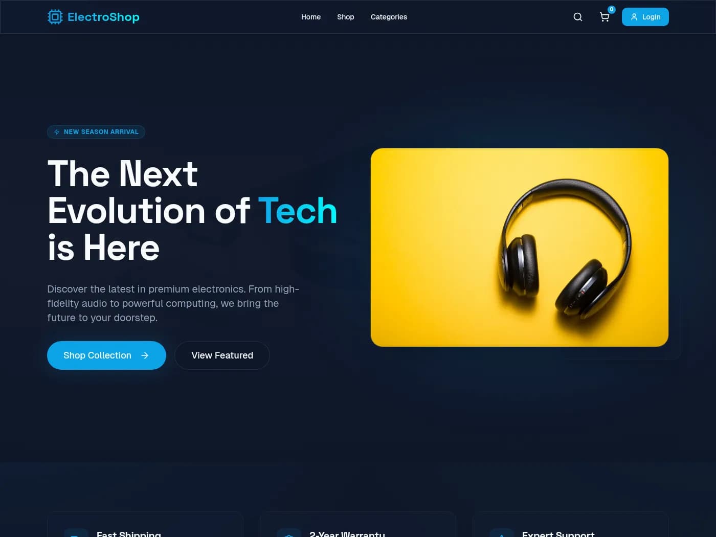 ElectroShop E-Commerce