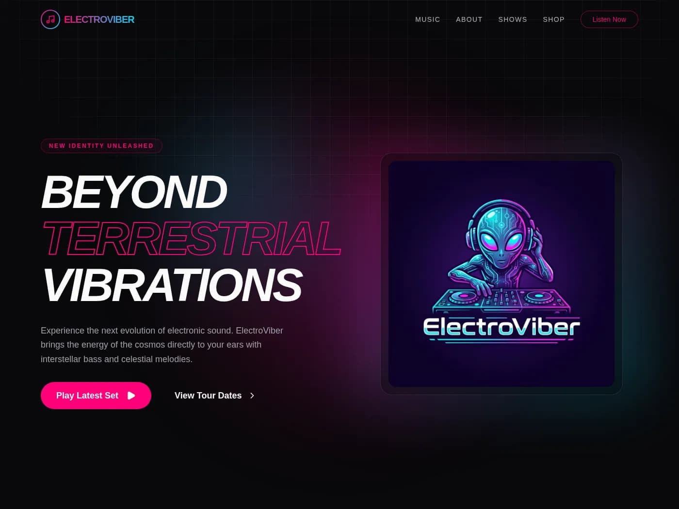 ElectroViber DJ Logo
