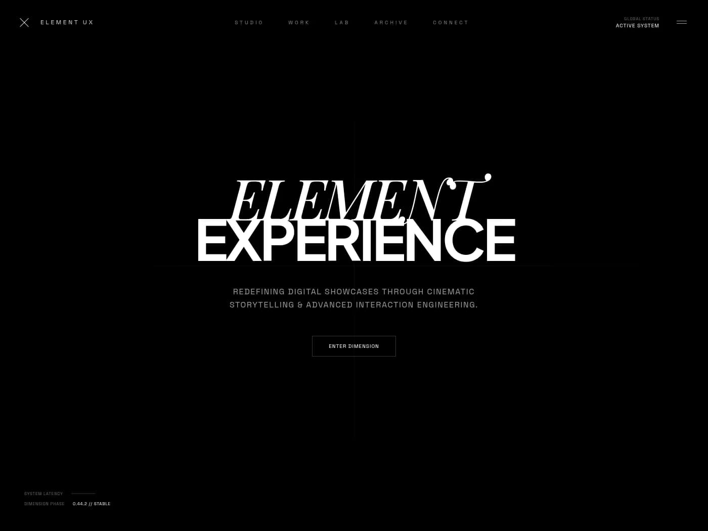 Element UX Immersive Portfolio